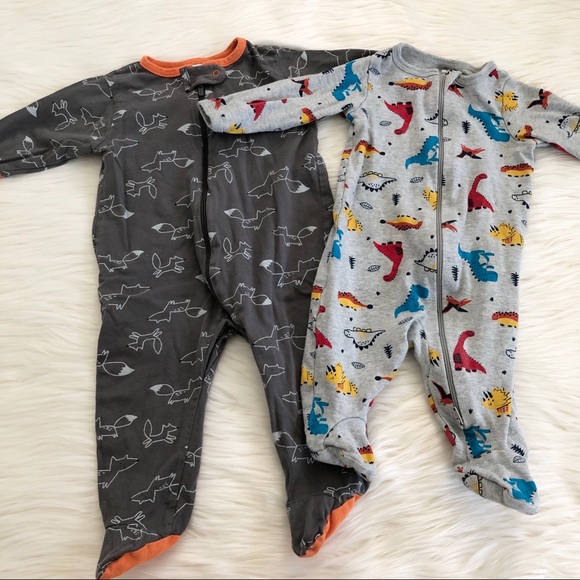 Pajamas | Gerber Baby Fox And Wonder Nation Dino Sleepers | Poshmark